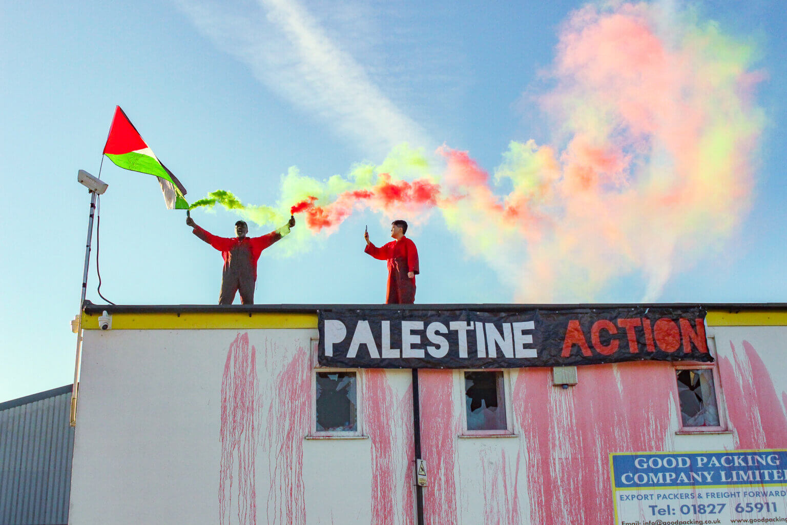Palestine Action US startet Kampagne zur Beendigung des israelischen ...