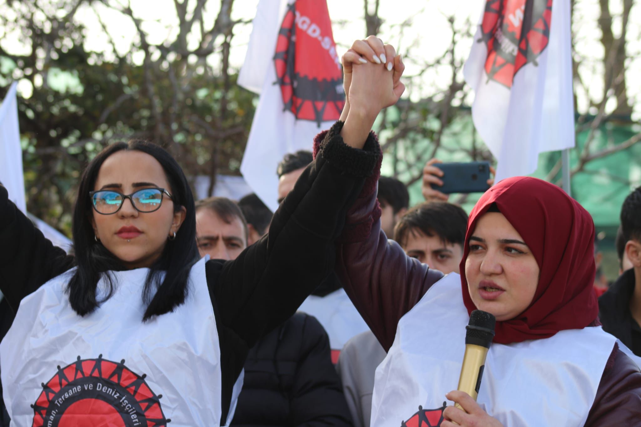 “Our enemies are intensifying labor exploitation and union-busting ...